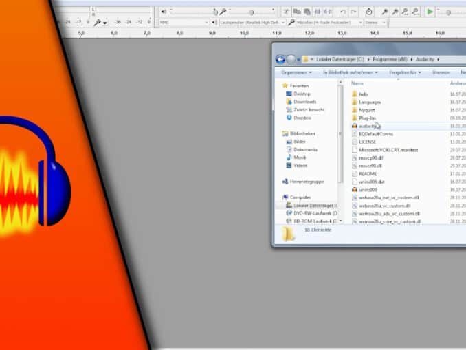 Audacity Geschwindigkeit ändern (langsamer / schneller) Tutorial