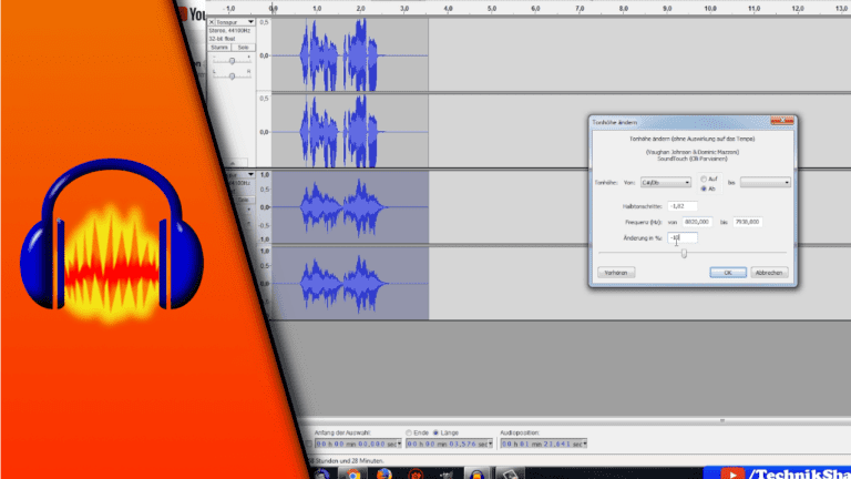 Audacity Tutorial Reihe - Technikshavo