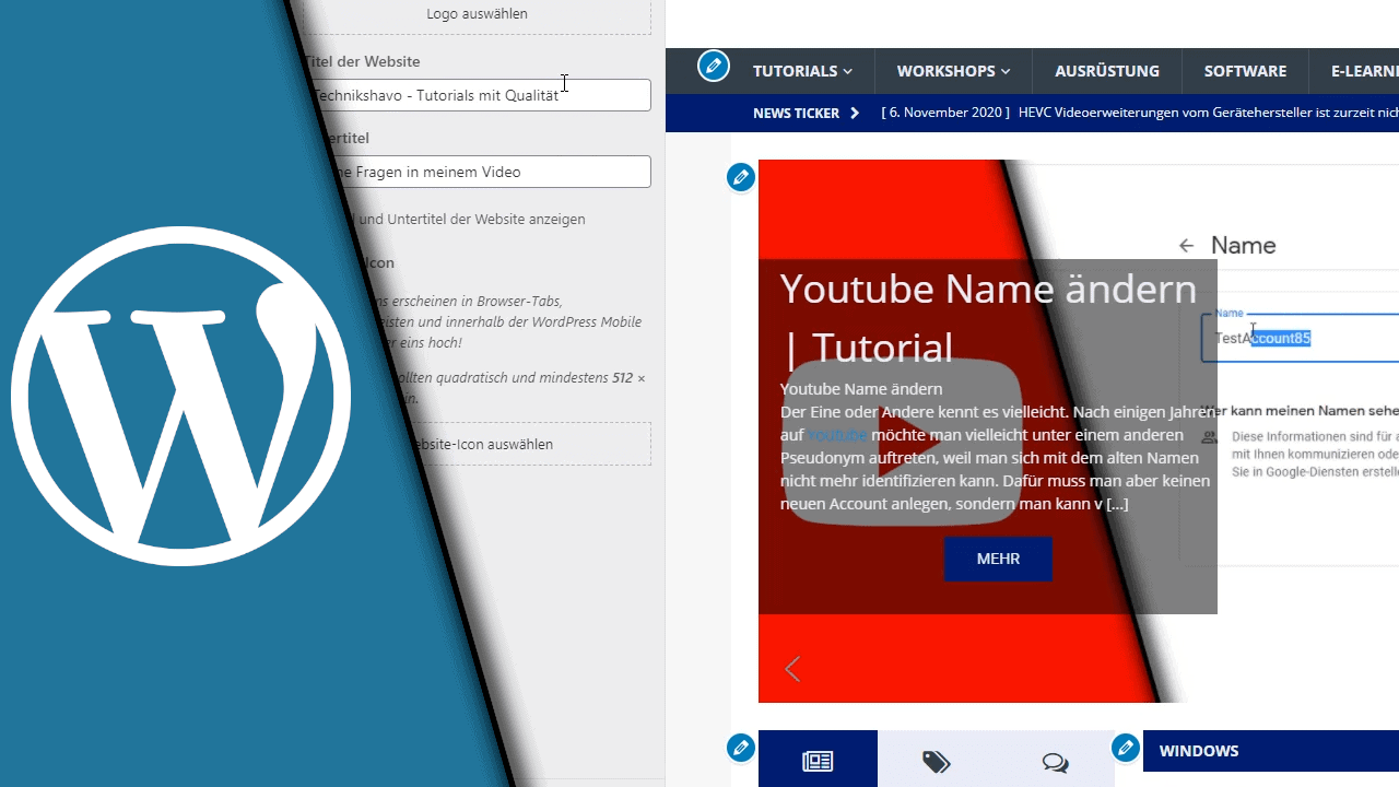 Wordpress Favicon einfügen oder ändern Tutorial - Technikshavo