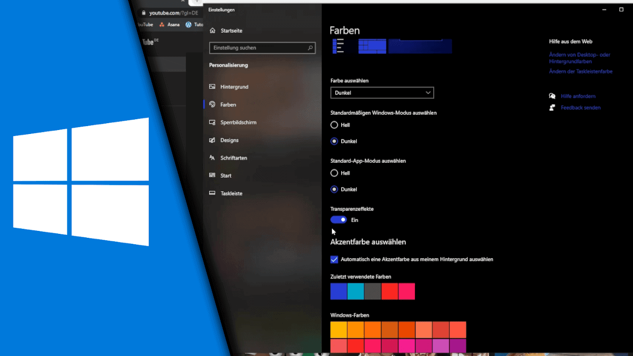 Windows 10 Dark Mode aktivieren Tutorial - Technikshavo