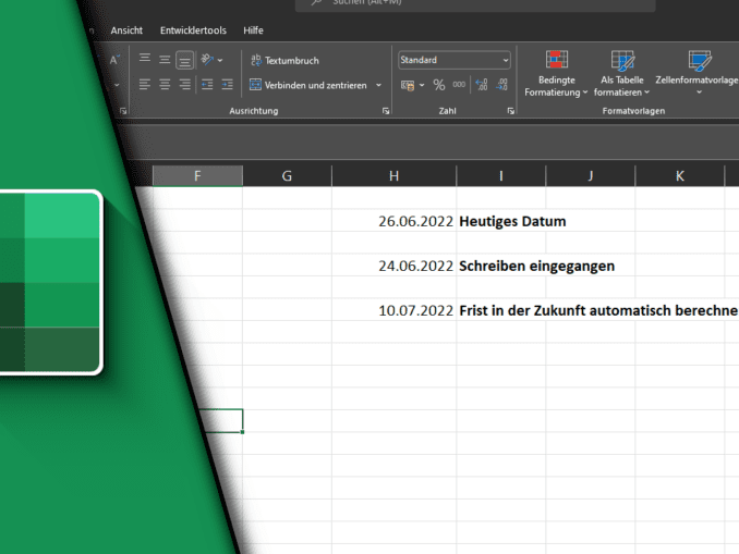 Excel Alter berechnen (z.B. ab Geburtstag / Stichtag) Tutorial