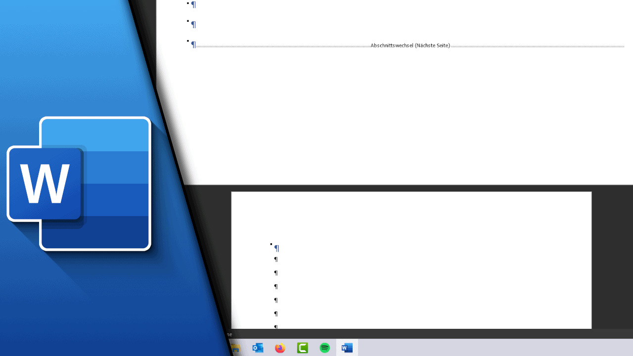 Word Querformat (+ einzelne Seite Querformat) | Tutorial - Technikshavo