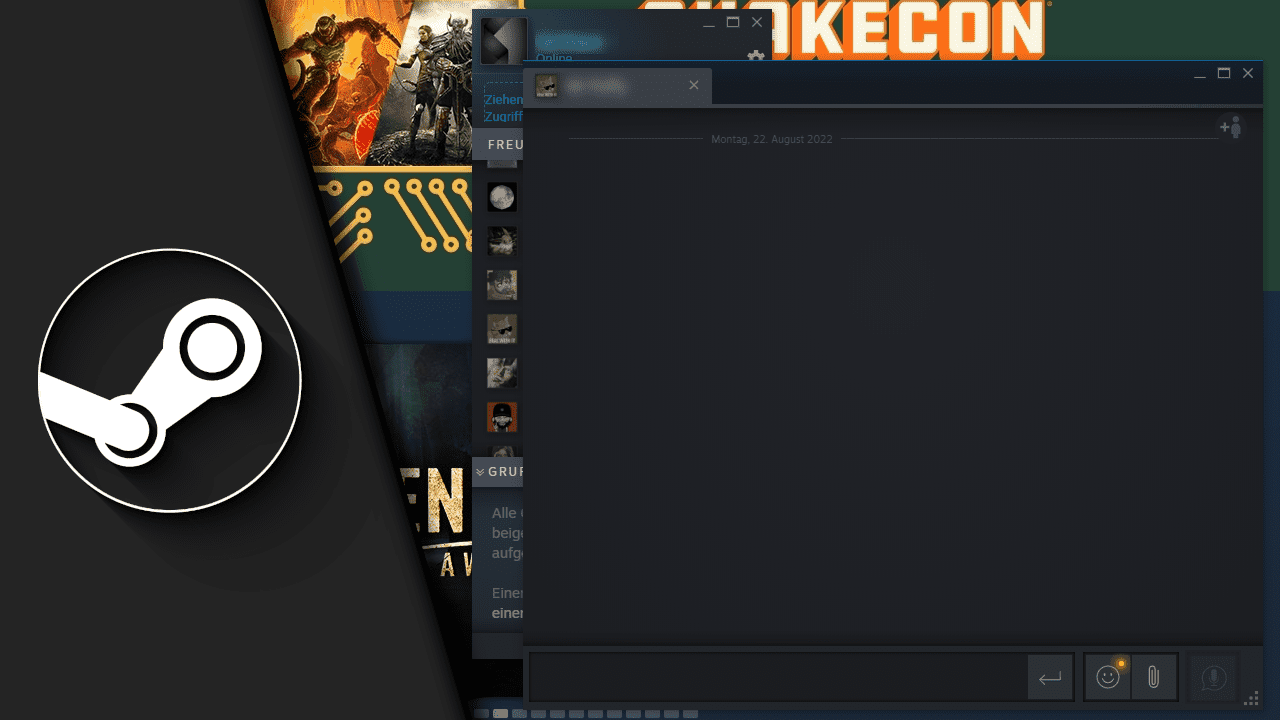 Steam Chat löschen: Verlauf & Nachrichten | Tutorial - Technikshavo