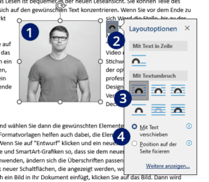 Word Bild frei bewegen - Der Guide mit allen Informationen!