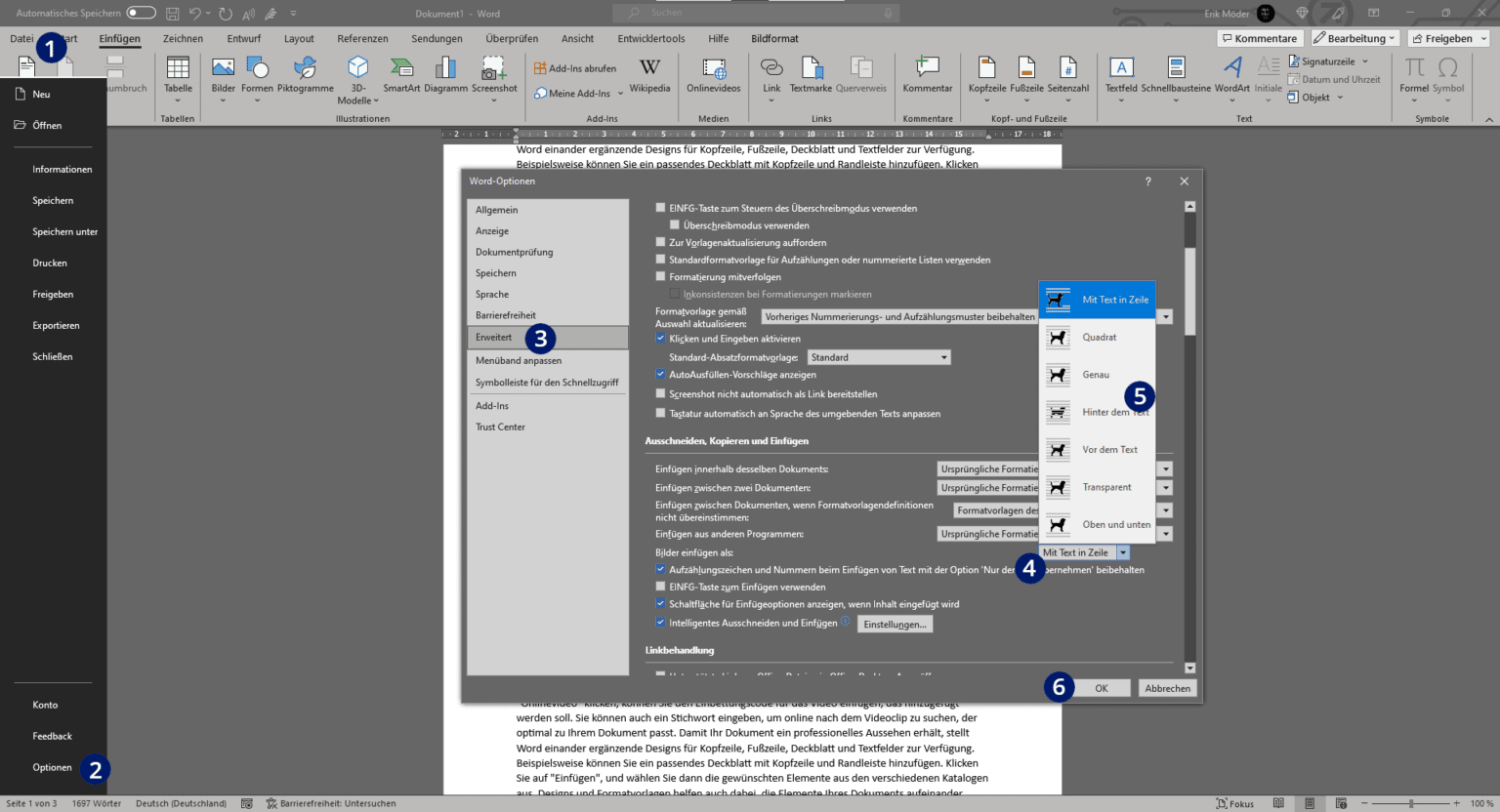 Word Bild frei bewegen - Der Guide mit allen Informationen!