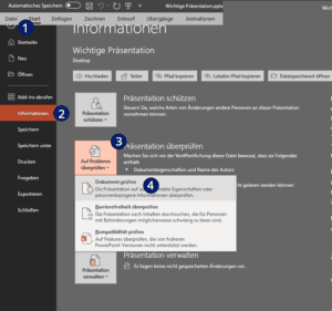 Powerpoint alle Notizen löschen | Tutorial